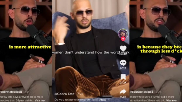 Who is Andrew Tate? The Dark Side Social Media Radicalization - B3 ...