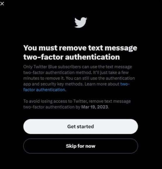 How to Protect Twitter Account Now that Text Verification is a Paid Service - B3 Media Solutions
